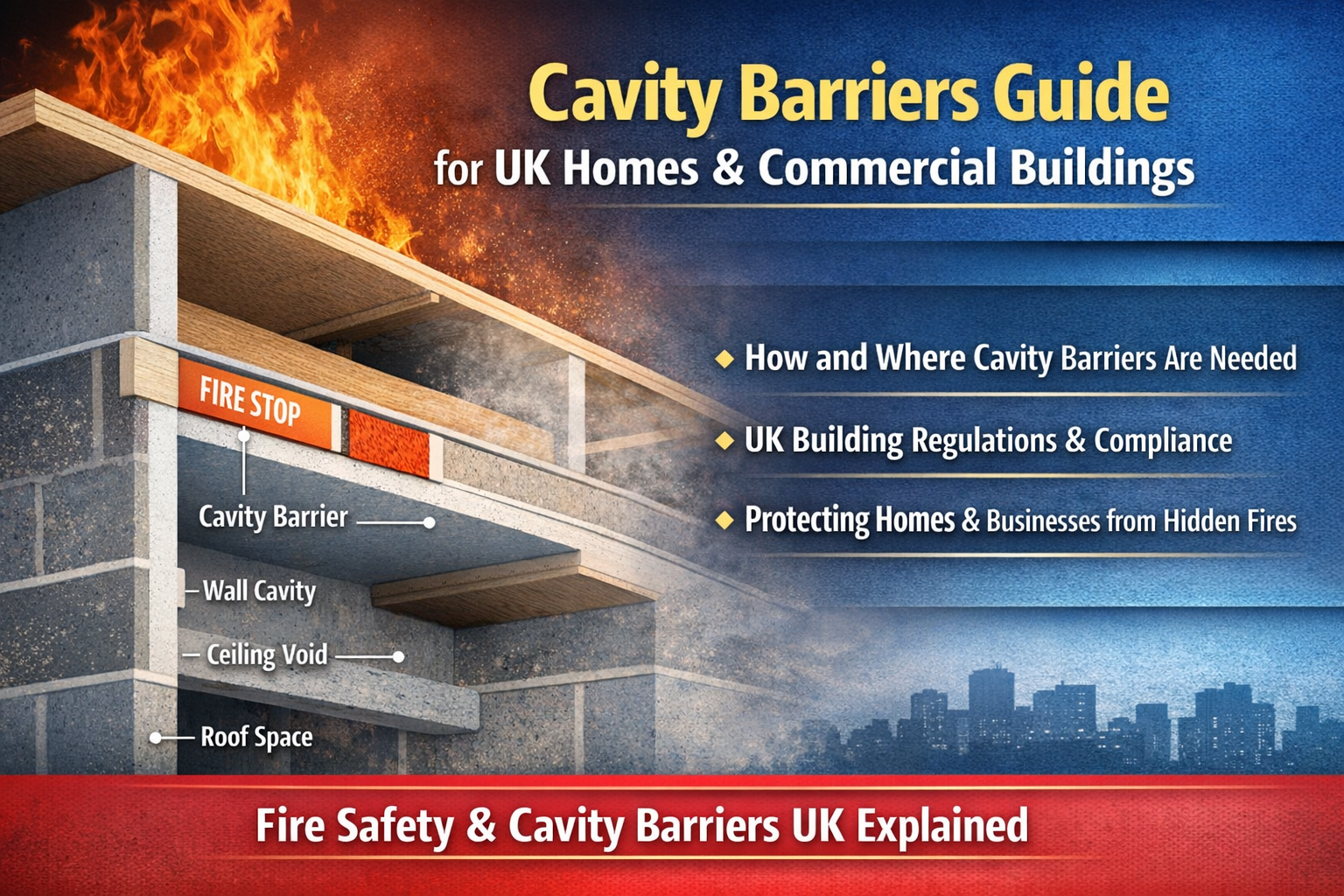 Cavity Barriers Guide for UK Homes & Commercial Buildings- CA Fire ...